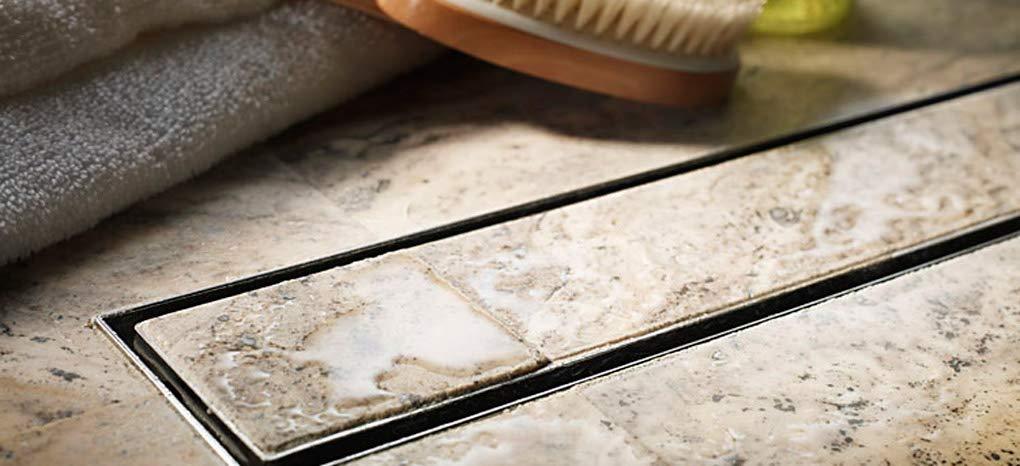 Tile/Marble Insert Shower Drain with Anti-Foul Cockroach Trap – Marcoware